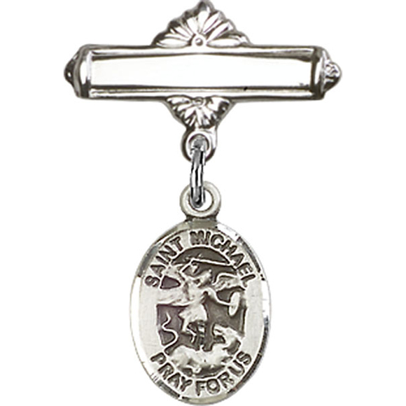 Hail MaryGifts | Jewelry | St Michael The Archangel Baby Badge 9760730 ...